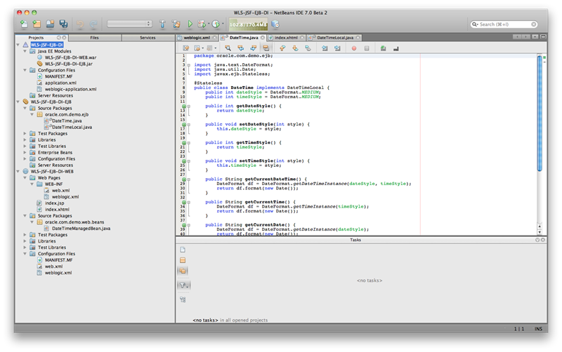 The Buttso Blathers Jsf With Managed Beans And Dependency Injection And Weblogic Server